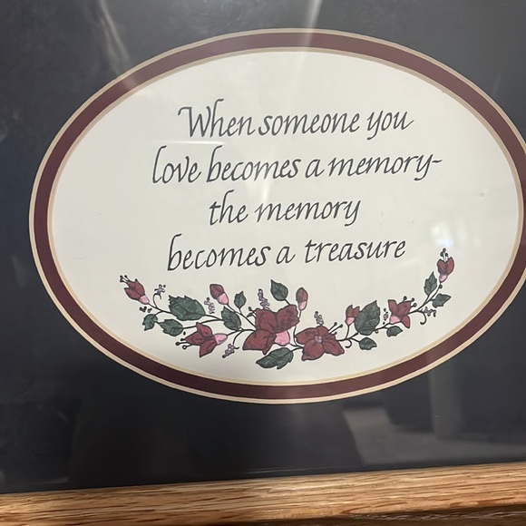 Art | Custom Calligraphy Framed Sympathy Sign | Poshmark